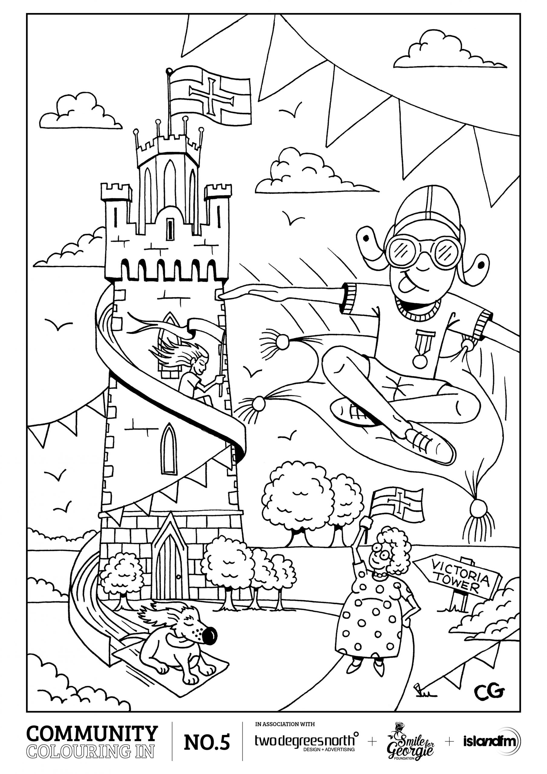 Community Colouring Competition - WEEK 5 - Smile For Georgie Foundation