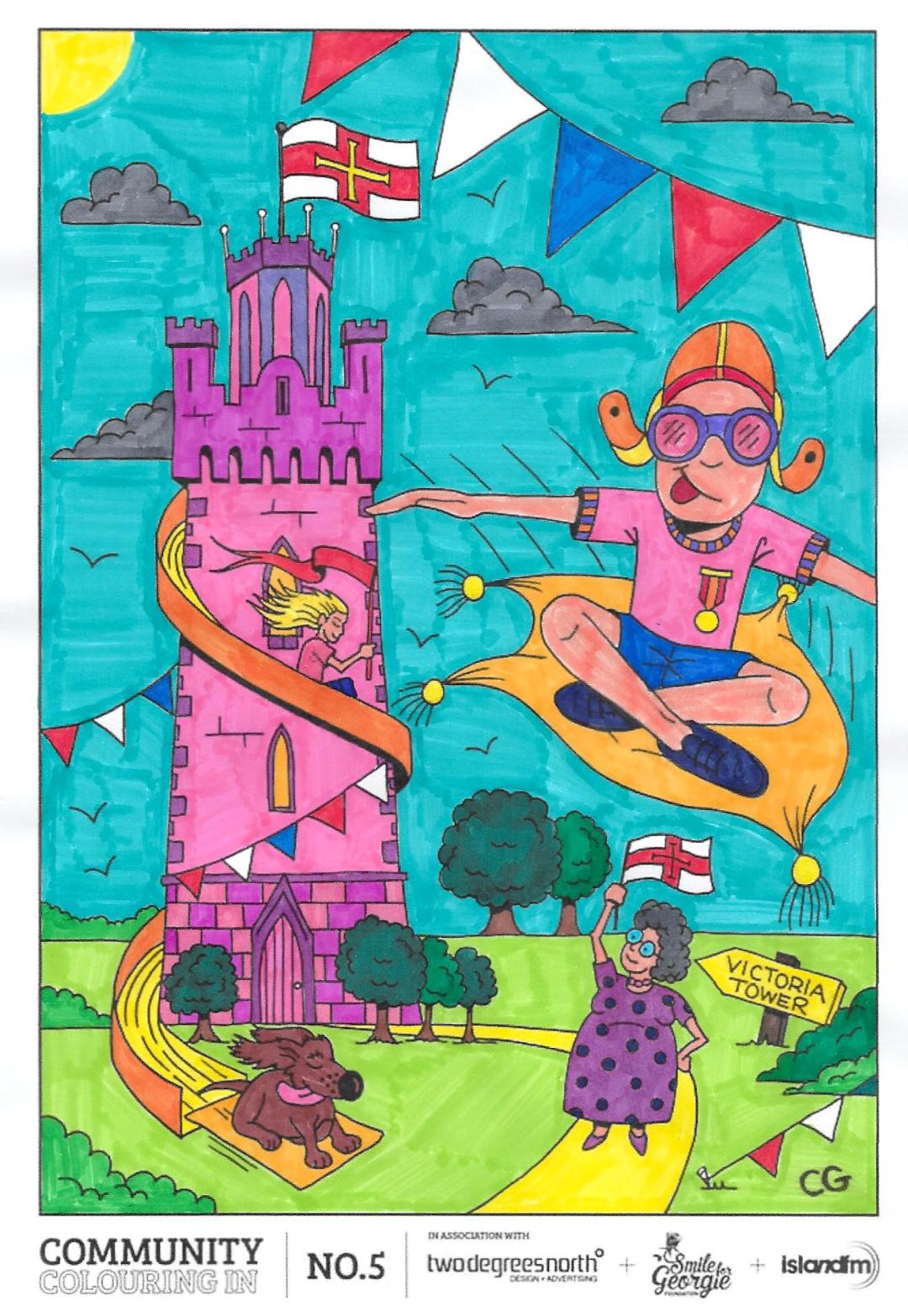 Community Colouring Competition - Week 5 RESULTS - Smile For Georgie ...